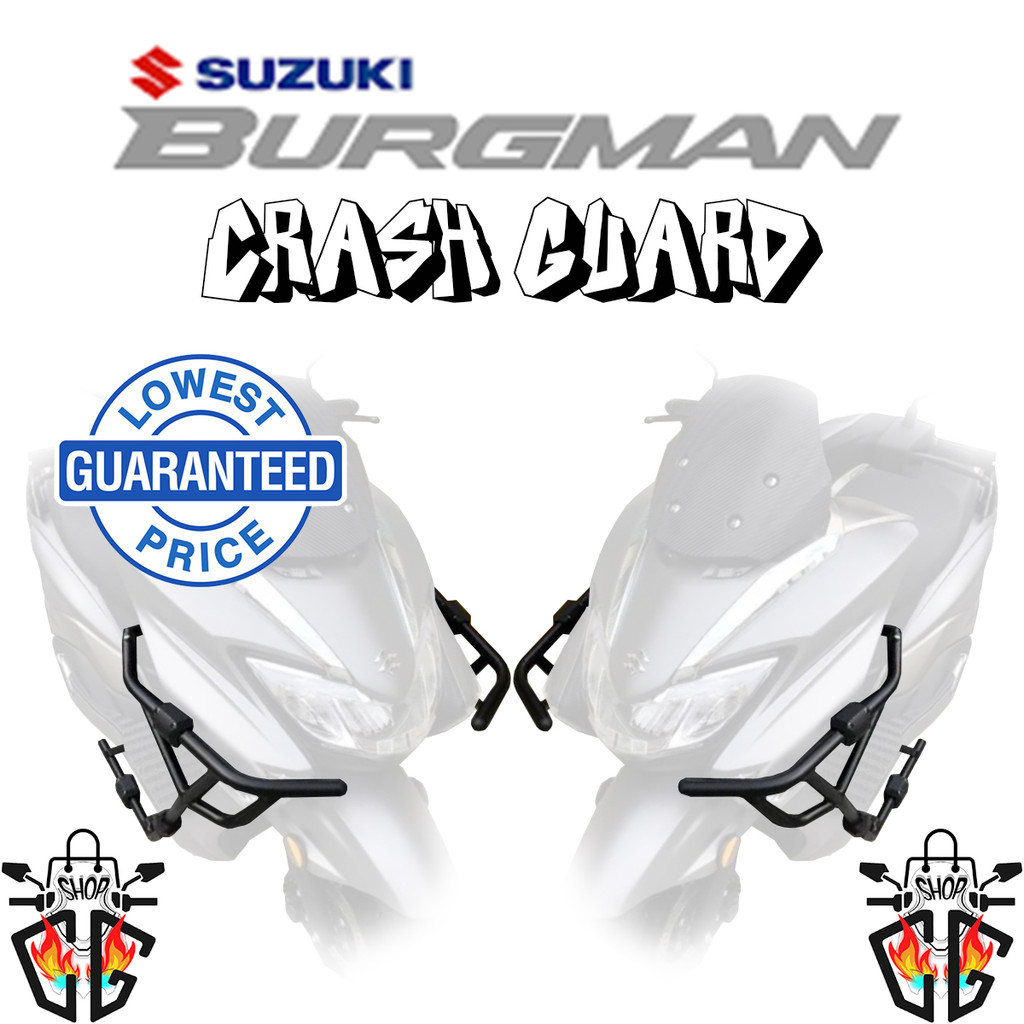 SUZUKI BURGMAN STREET 125 / EX - Half Crash Guard Heavy Duty COD ...