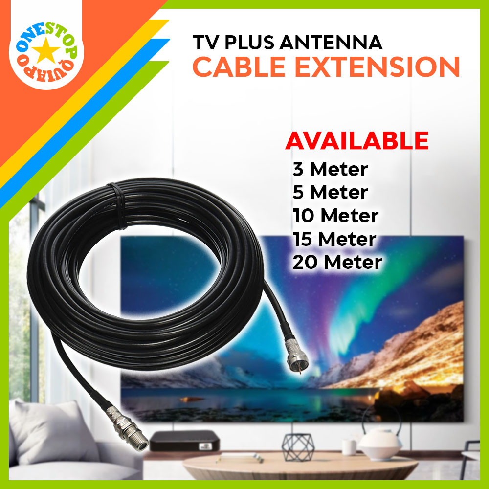 OSQ RG59 Coaxial Cable Antenna Cable Extension Wire for ABS CBN Tv Plus ...