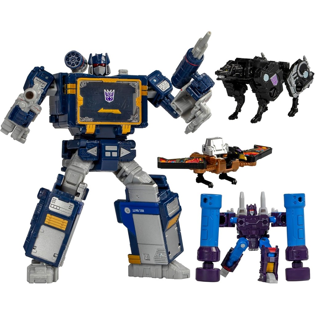 TRANSFORMERS Legacy United Voyager Soundwave, Core Rumble, Buzzsaw ...