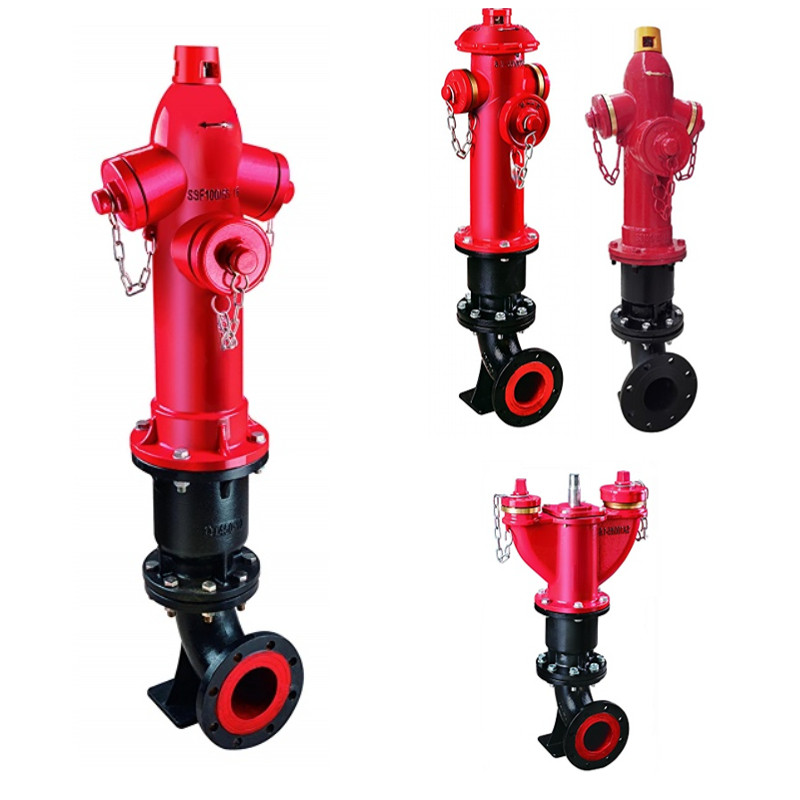 DN65 DN80 Firefighting Hydrant Indoor Outdoor fire hydrant fire hose ...