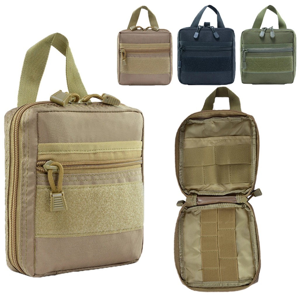 Tactical First Aid Kit EDC Pouch One Tigris MOLLE Survival Gear Bag ...