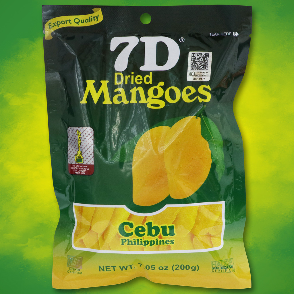 7D Dried Mangoes 200g (10 Packs) | Shopee Philippines
