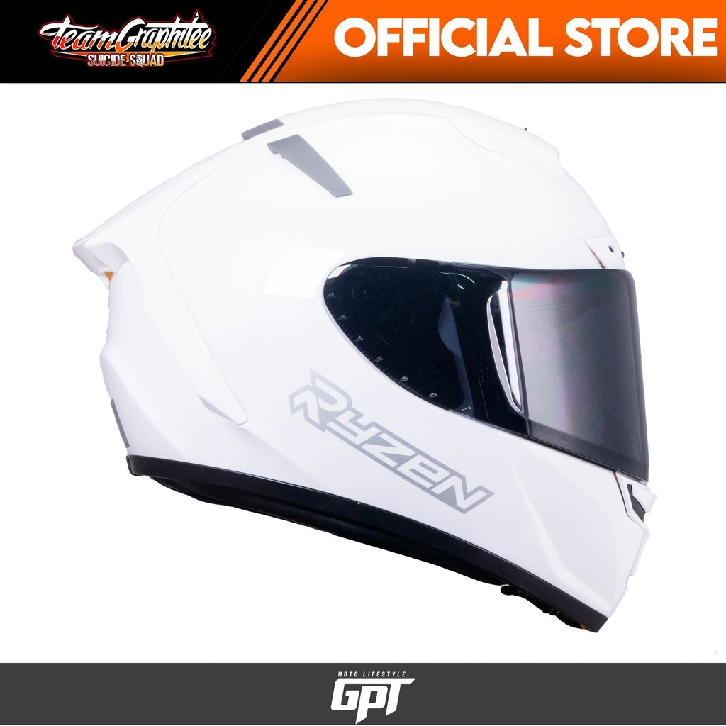 RYZEN HELMET ZX 550XV MONO COLORS FULL FACE SINGLE VISOR WITH FREE ...