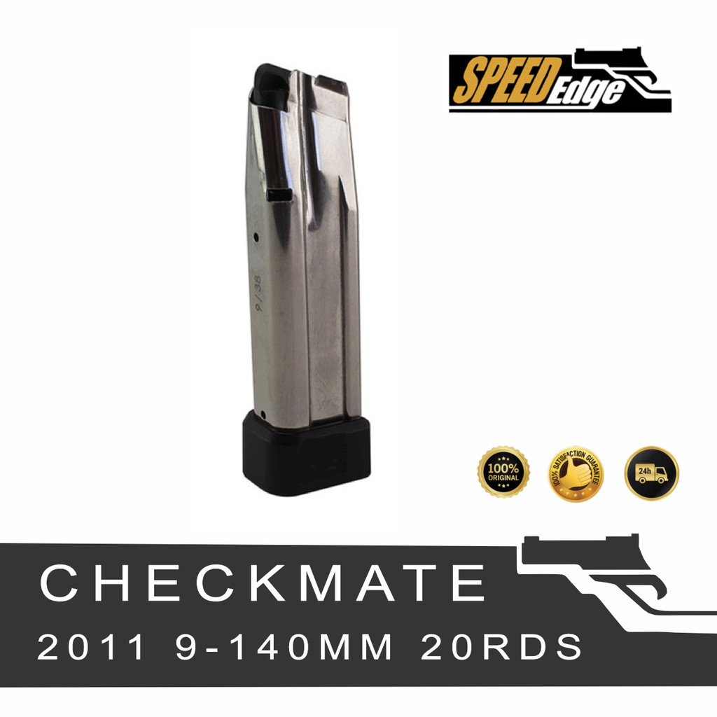 SPEEDEDGE I Checkmate Staccato 2011 Style Magazine 126mm 40s&w | Shopee ...