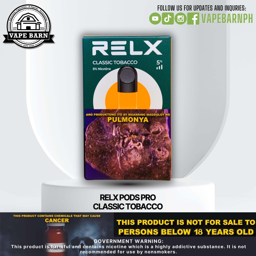 RELX Pods Pro [Closed Pod Flavor Pods] | Shopee Philippines