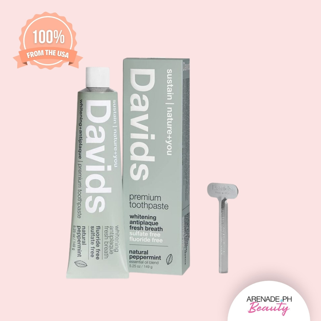 Davids Premium Whitening Toothpaste Peppermint 5.25 oz | Shopee Philippines