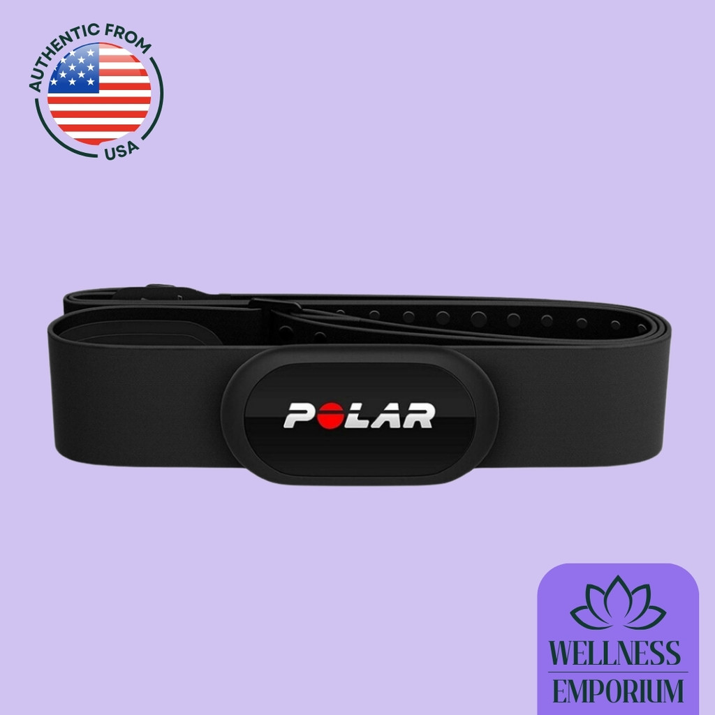 POLAR H10 Heart Rate Sensor Monitor with Chest Strap ANT+ Bluetooth ...
