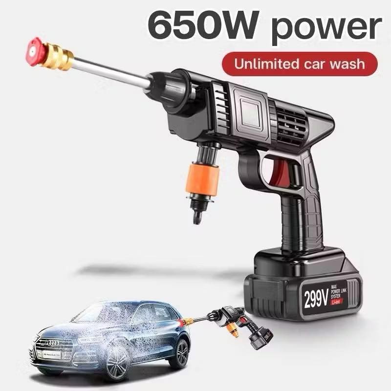 KIMH: Pressure Washer Portable Car Washer Water Sprayer Rechargeable ...