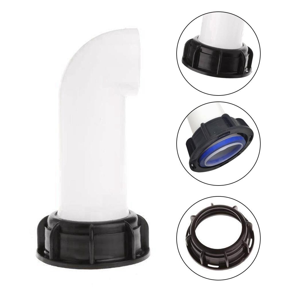 Double Tap 1000 Liter IBC Adapter Garden Water Tank Connector Rainwater ...