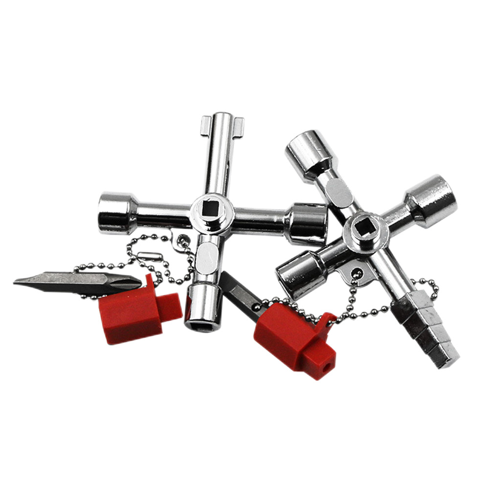 Electric Cabinet Car Elevator Cross Key Wrench Water Meter Valve Key ...