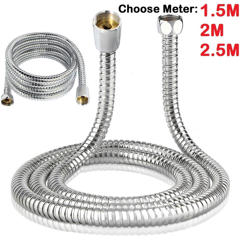 New 1.5 / 2M / 3M Stainless Steel Shower Hose Bathtub Bathtub Head Tube ...
