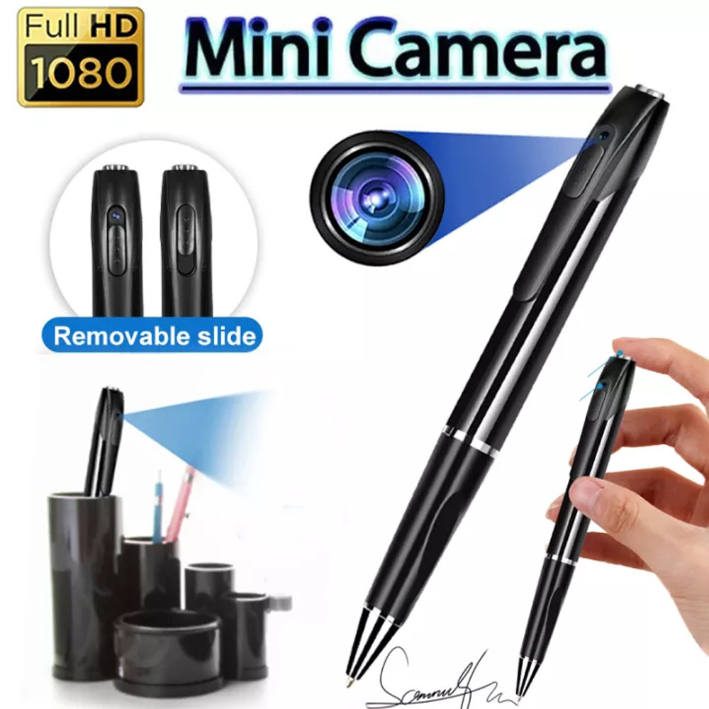 Upgrade Hidden cam Office Pen Recorder cam V8 HD1080p no WiFi body ...