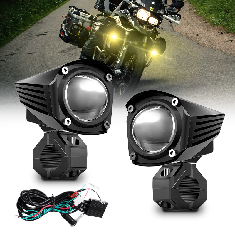 ♥Motorcycle LED Driving Fog Lights For BMW R1250GS ADV F800GS R 1250 GS ...