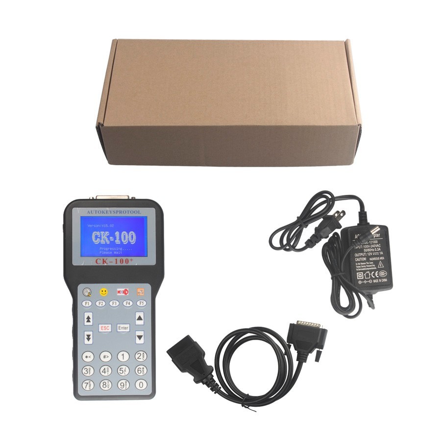 ☃CK100 Auto Key Programmer CK-100 V99.99 Blue Screen Newest Generation ...