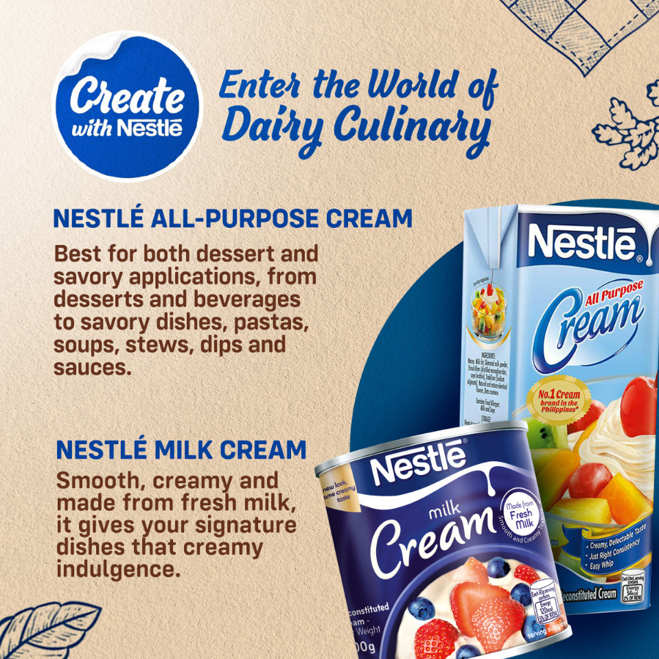 Nestle All-Purpose Cream 250ml - Pack of 24 | Shopee Philippines