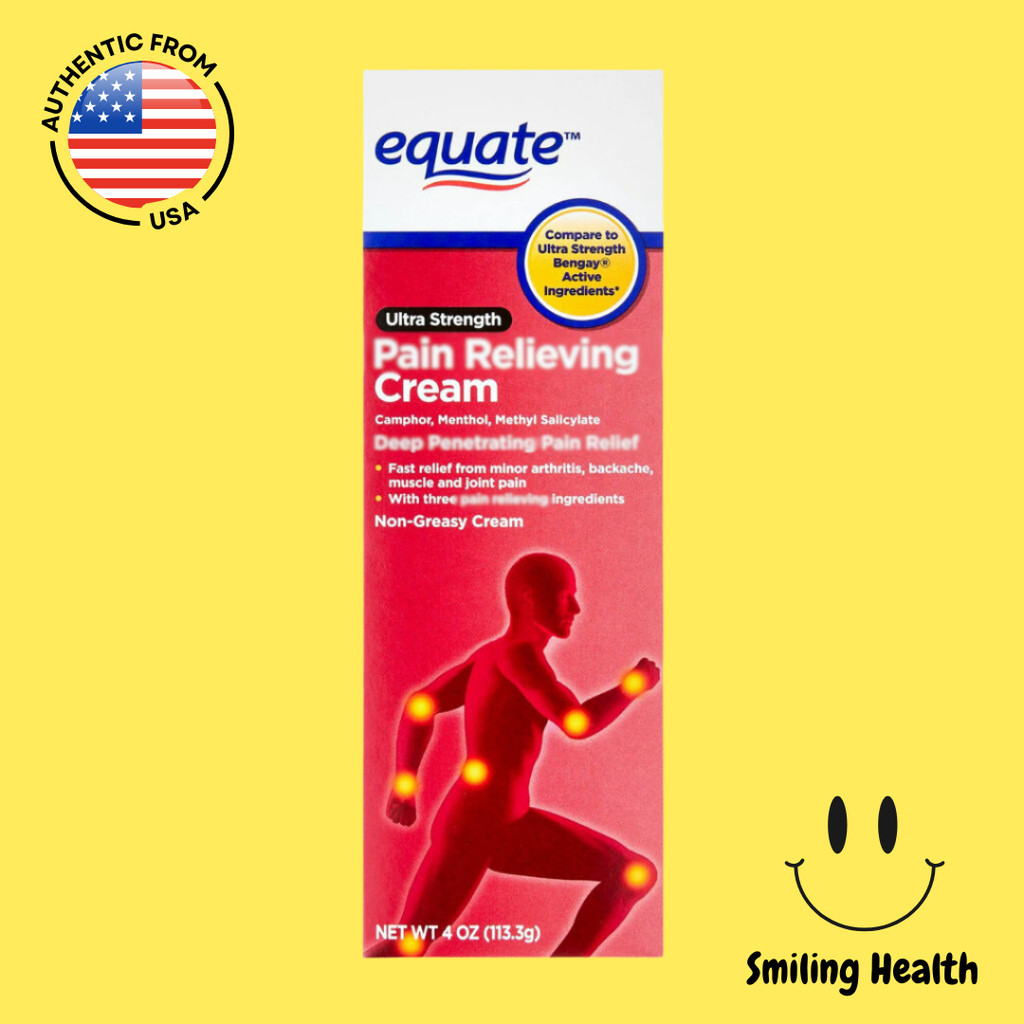Equate Ultra Strength Cream for Relief, 113.3g | Shopee Philippines
