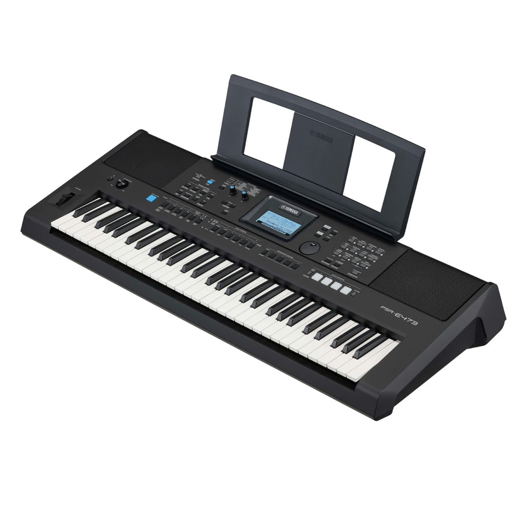 RC Music Yamaha PSR E473 Advanced 61 Key Digital Arranger Keyboard ...