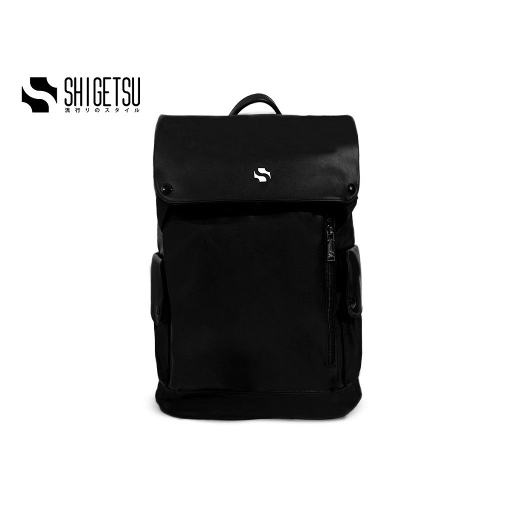 Shigetsu Leather Backpack Collection for Men Bag for School | Shopee ...