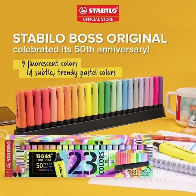 STABILO,L%BOSS.ZJ~ORIGINALk{Deskset{RA