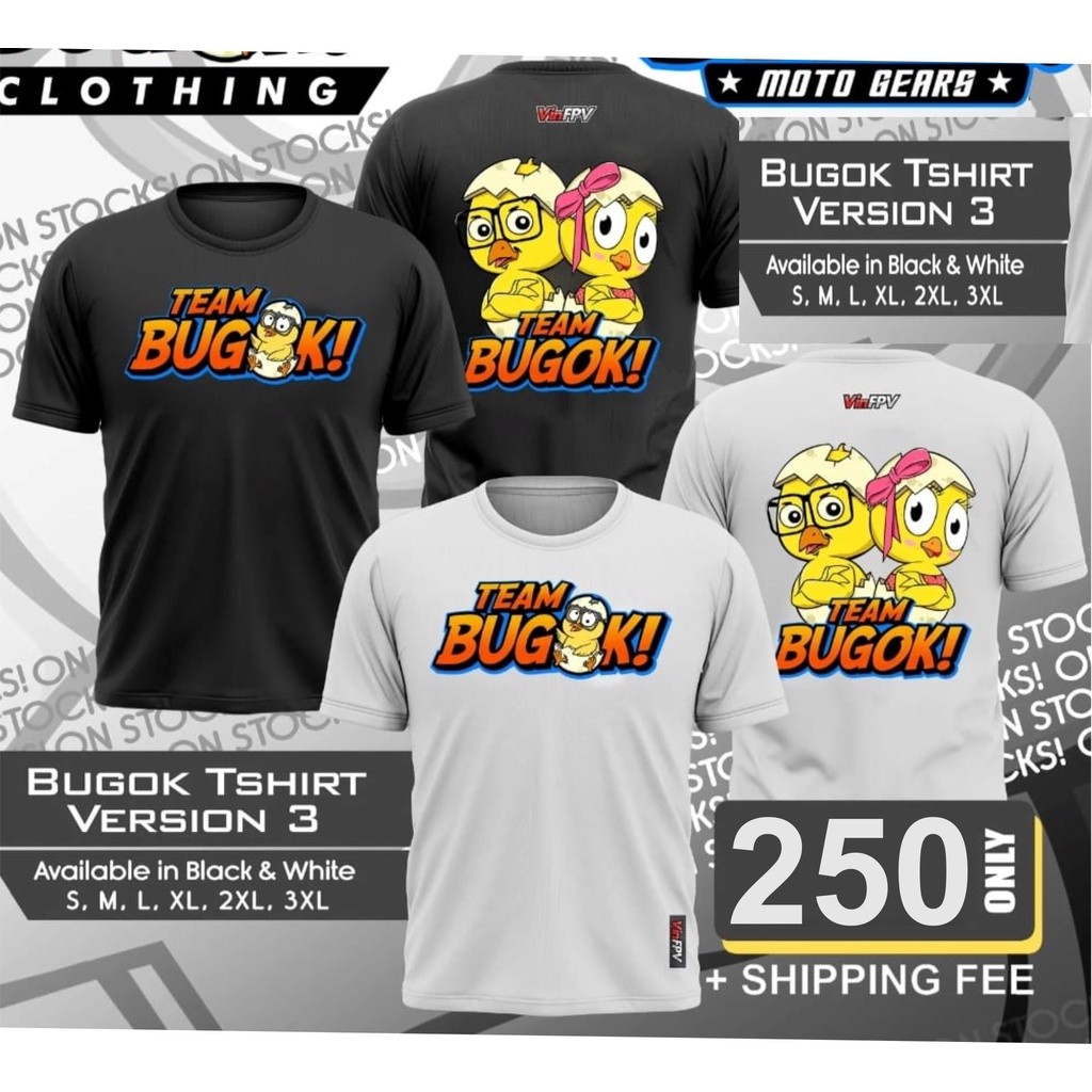 Team Bugok v3 T Shirt for Men and Women Street wear Trending Premium ...