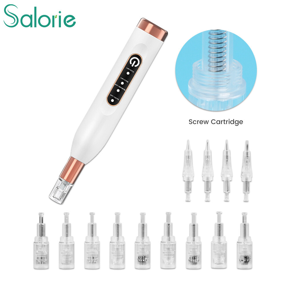 Salorie Dr Pen Wireless Microneedling Professional Derma Pen Auto Micro ...