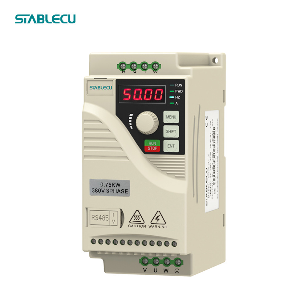 Economic 220V AC VSD Driver 1.5KW 3.7kw Vector Control 50/60Hz 3-Phase ...