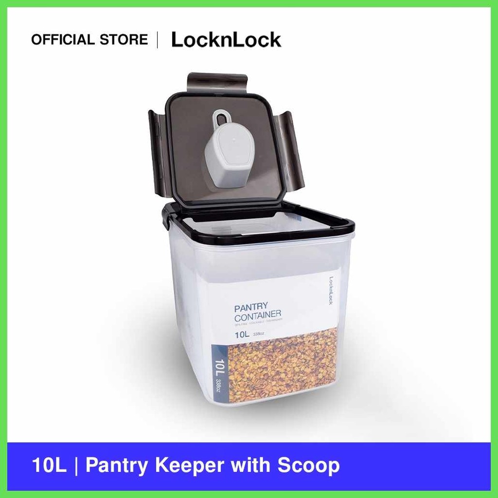 LocknLock-PE!Pantry%C|Keeper#Xo^for/Ji^Flour,/sa^Grains,/uy^Rice/qR^and ...