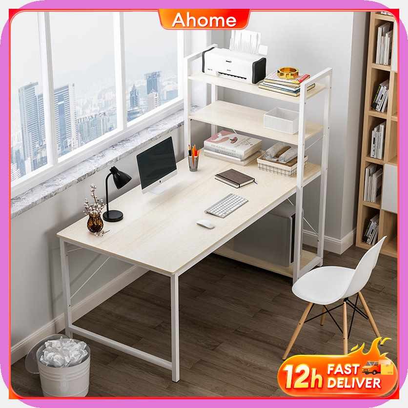 Study vx)Shelf}IT)90/120CM}hy)Computer}xA)Table | Shopee Philippines