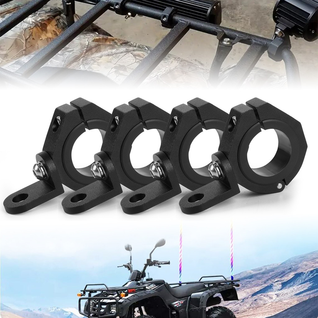 ☪ATV Whip Light Mount, Sturdy Whip Mount, UTV Flag Mount, 360° Rotating ...