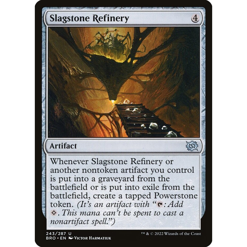 Slagstone Refinery BRO MTG Magic the Gathering | Shopee Philippines