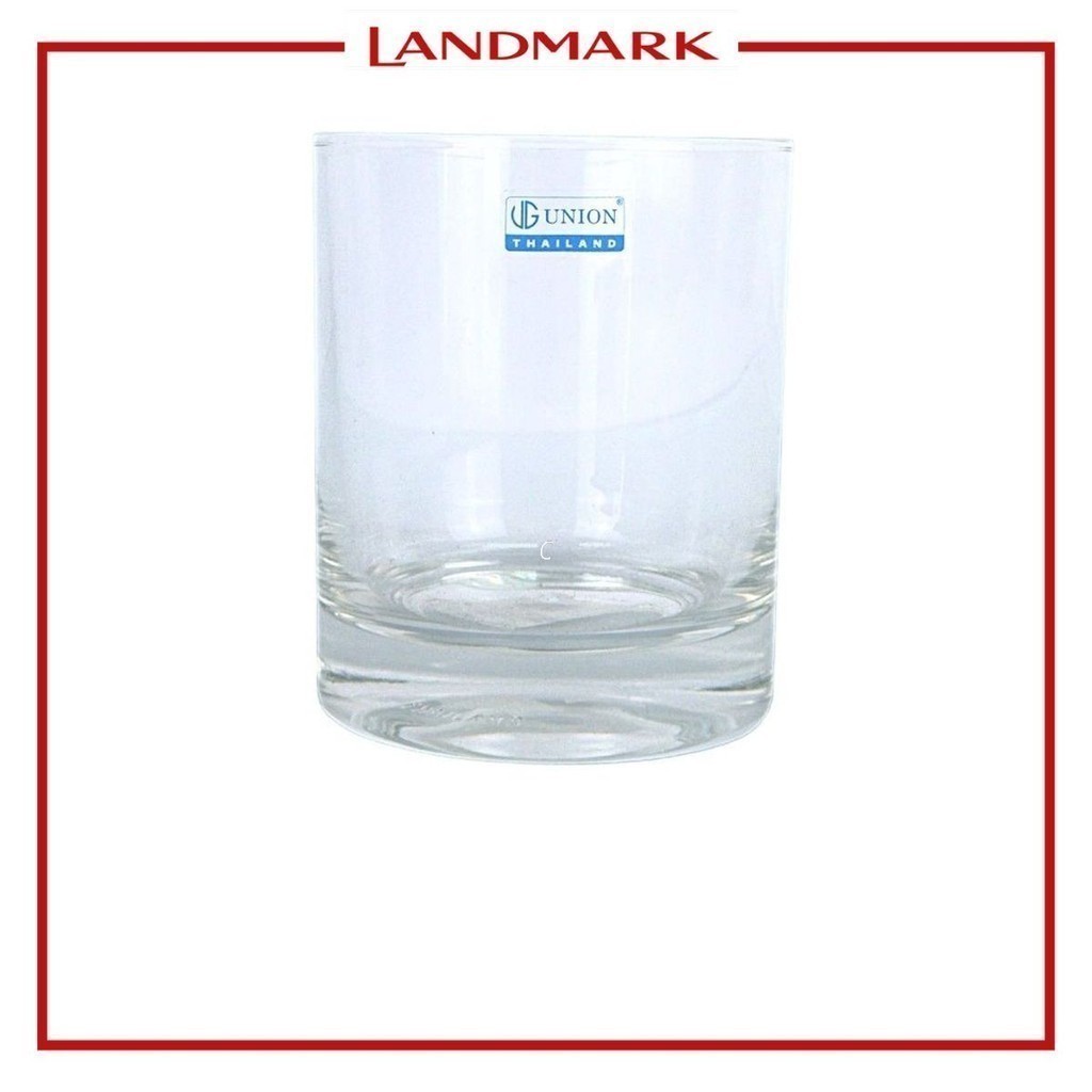 Union Glass Thailand Premium Clear Rock Glass 286ml 7.8 x 7.4 x 9.4cm ...