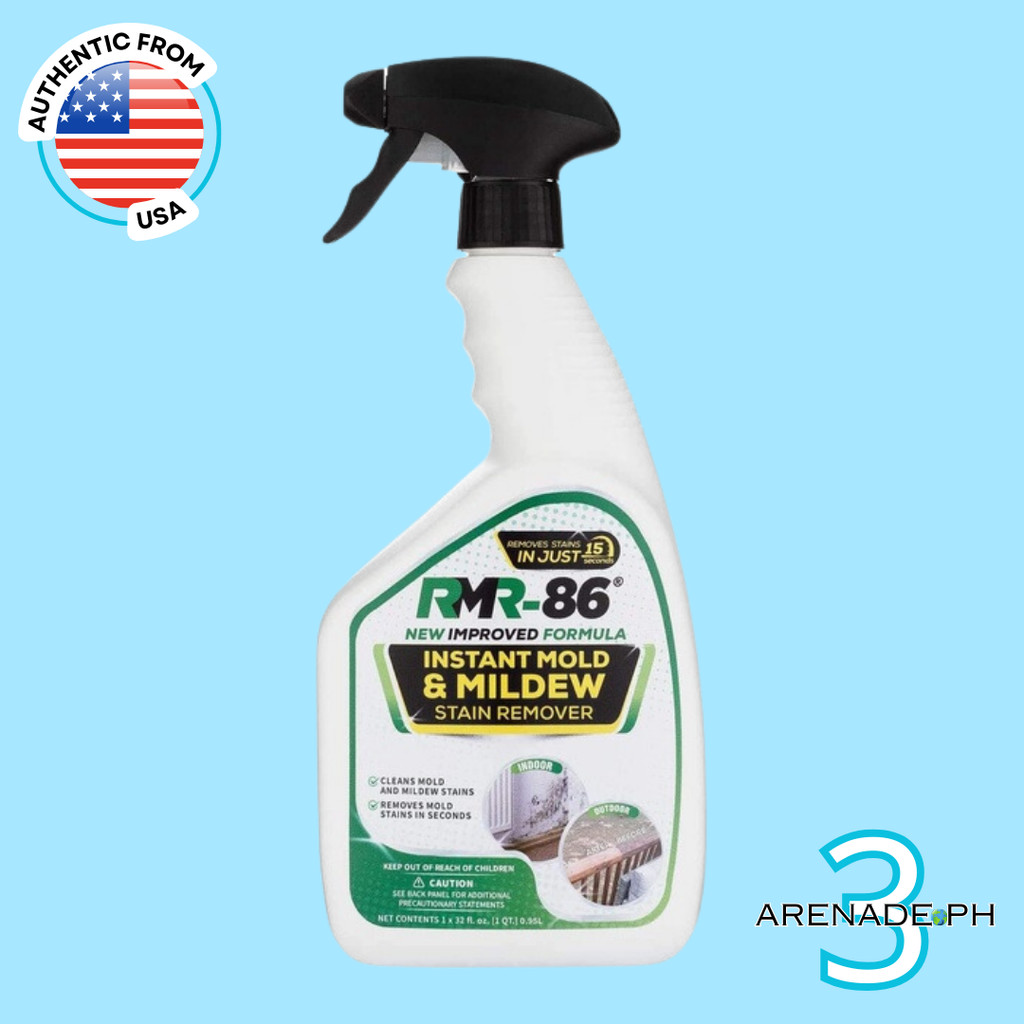 RMR - 86 Instant Mold & Mildew Stain Remover Scrub Free Formula 32 Fl ...