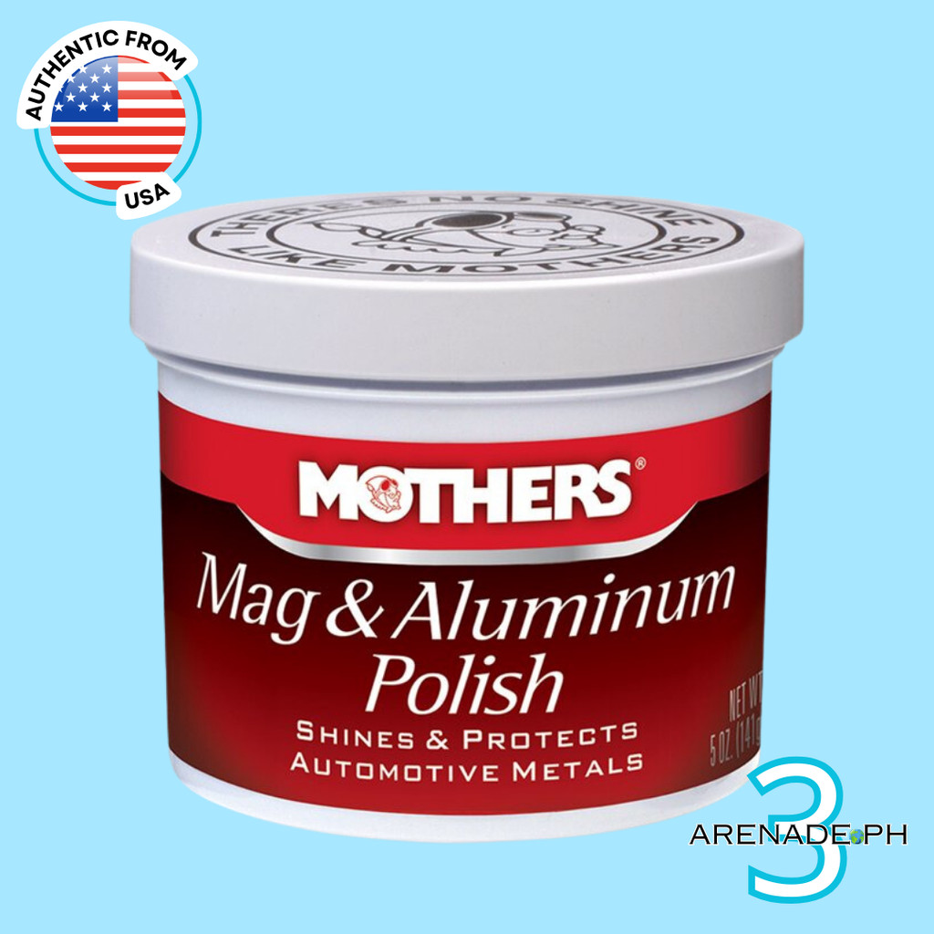 Mothers Mag & Aluminum Metal Polish, 5 oz. / 141g PACKAGING MAY VARY ...