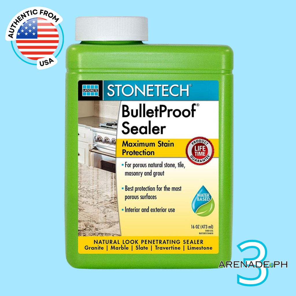 StoneTech BulletProof Sealer Maximum Stain Protection Water Based, 16 ...