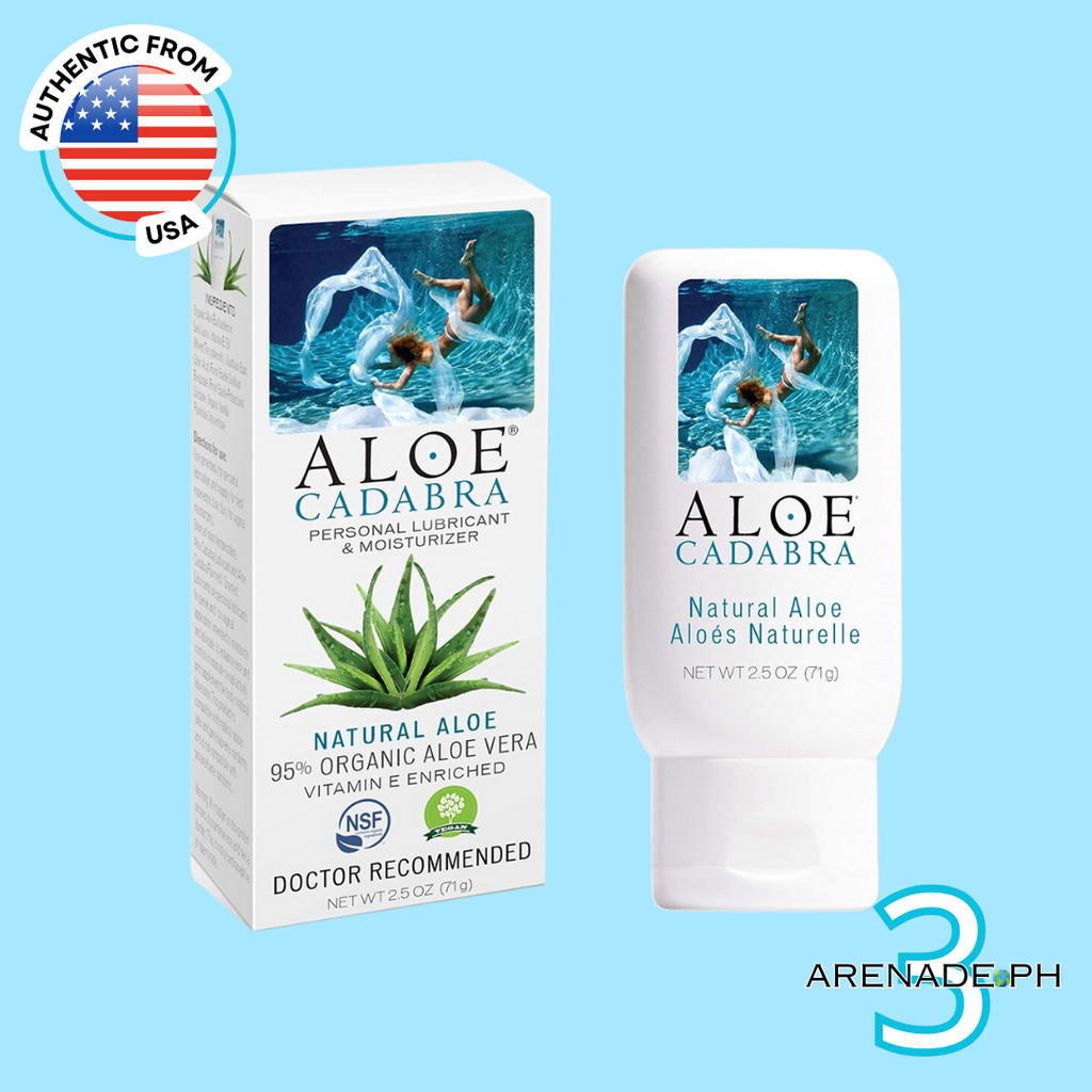 Aloe Cadabra Natural Personal Lubricant & Moisturizer 2.5 oz / 71g ...