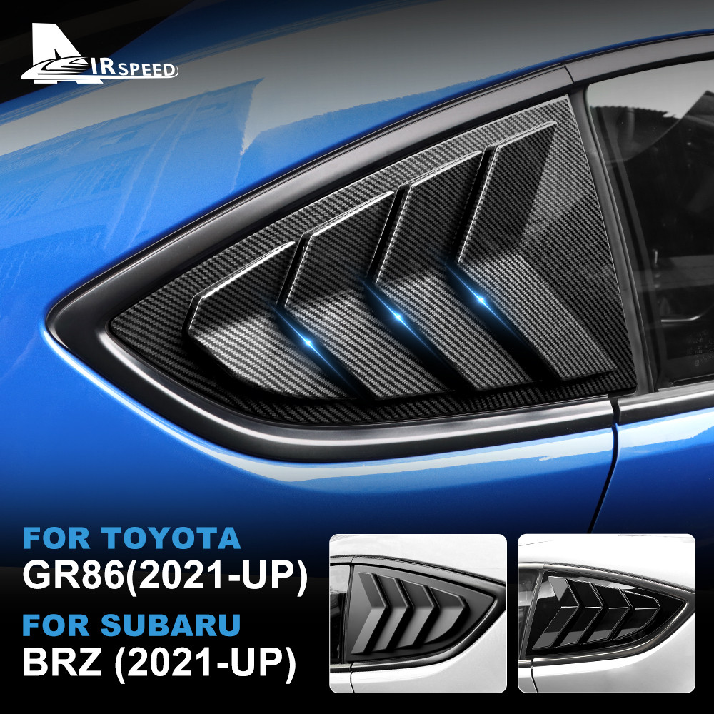 ۞ABS Window Shutter Louver For Toyota GR86 Subaru BRZ 2021 2022 2023 ...
