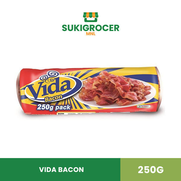 Purefoods Vida Bacon 250G | Shopee Philippines