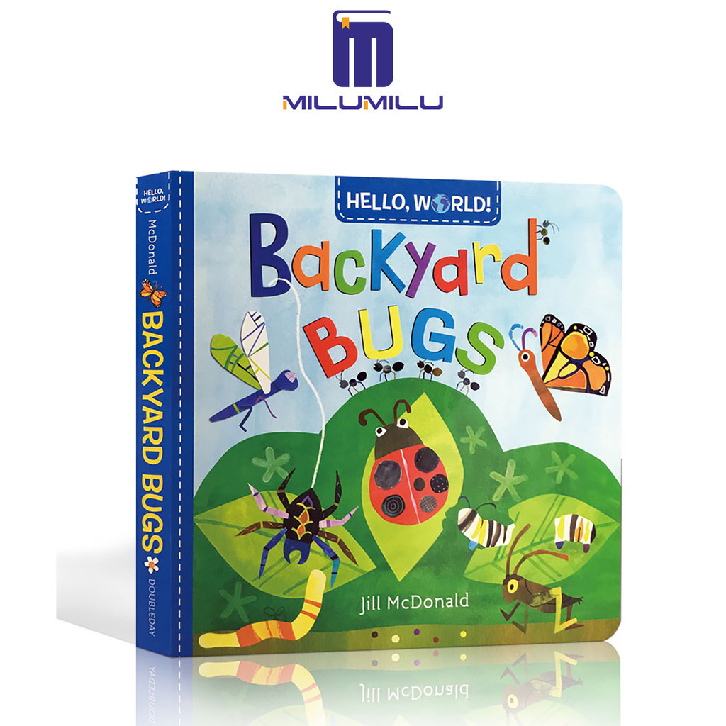 Hello World Backyard Bugs Childrens Board Book | Shopee Philippines