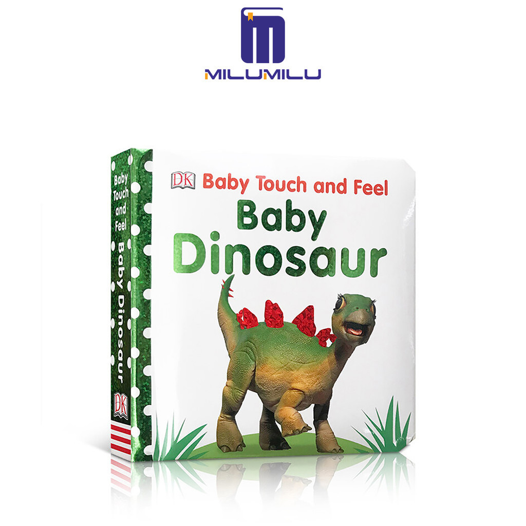 DK Baby Touch and Feel Baby Dinosaur 0-3 years Board book | Shopee ...
