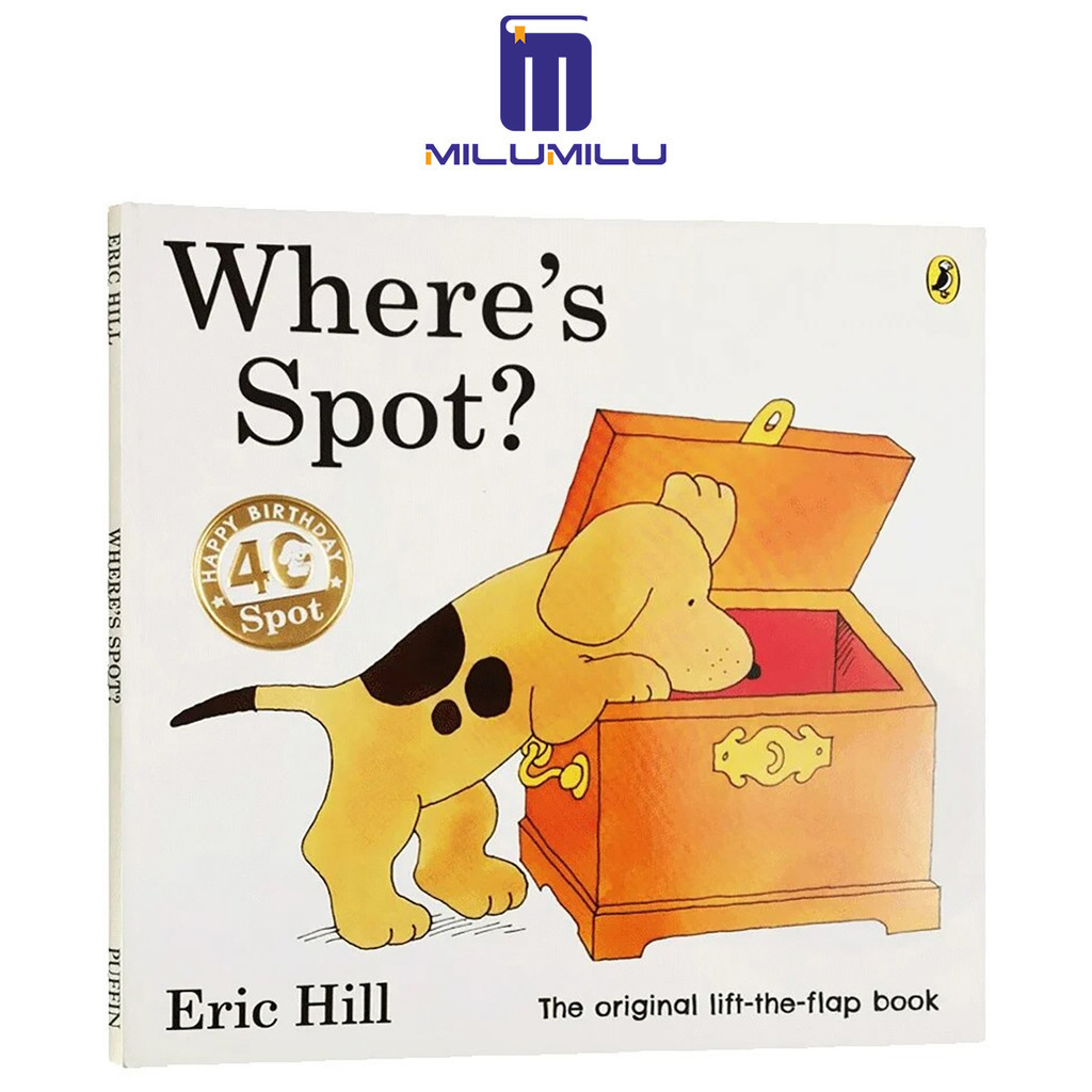 Milu Picture Book Where's Spot Children's Original English Books ...