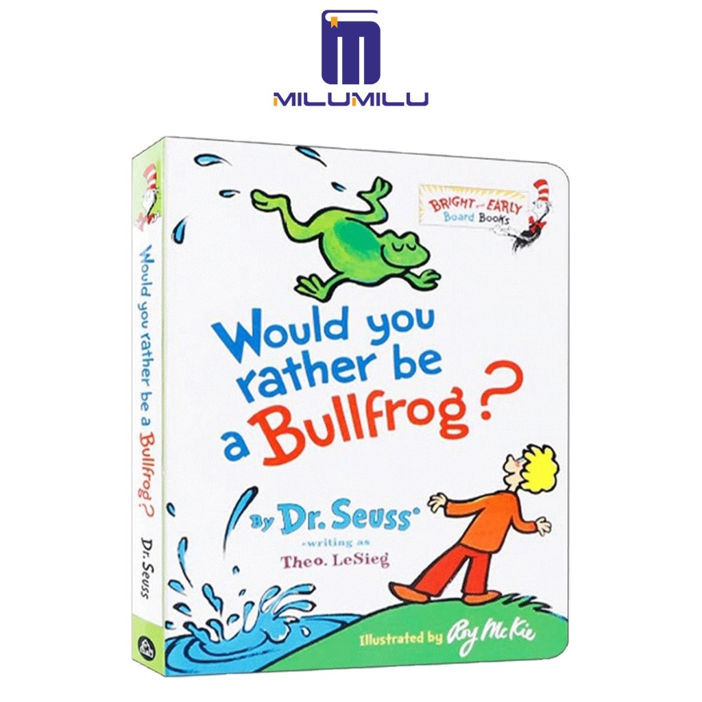 milumilu Would You Rather Be A Bullfrog Picture Book Toddler Picture ...