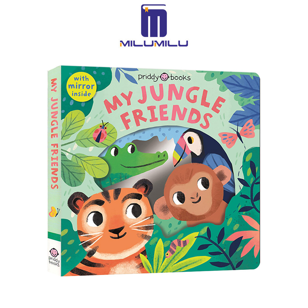 Milu Animal Peep Through My Jungle Friends Picture Book Board Book ...
