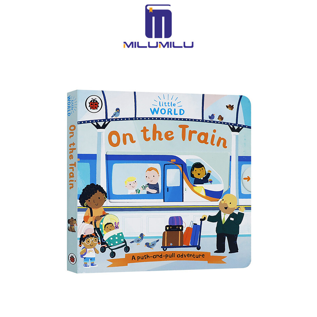 milumilu English Original Imported Little World: On the Train Small ...