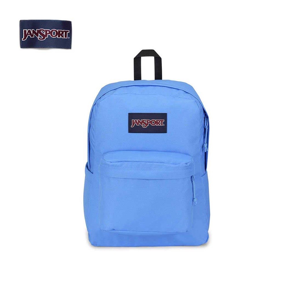 JanSport Superbreak Plus Backpack Blue Neon Men 26L | Shopee Philippines