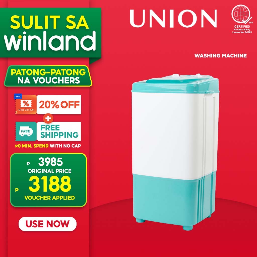 Union by Winland Single Tub Washing Machine 6.2kg UGWM-62 | Shopee ...