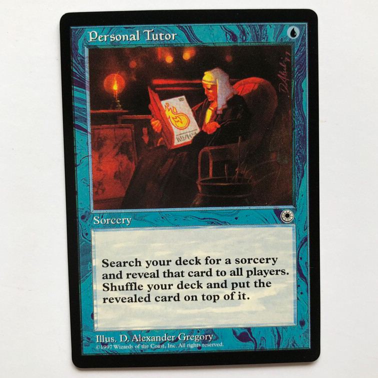 Playtest Card - Personal Tutor (POR) | Shopee Philippines