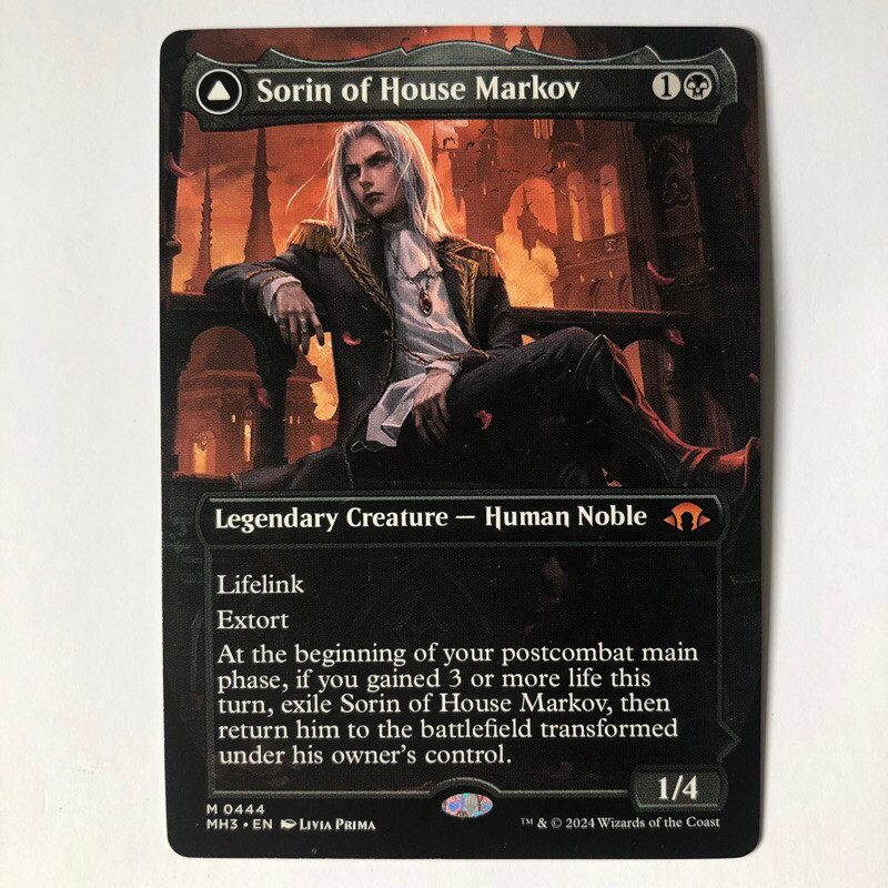 Playtest Card - Sorin of House Markov (MH3) Borderless | Shopee Philippines