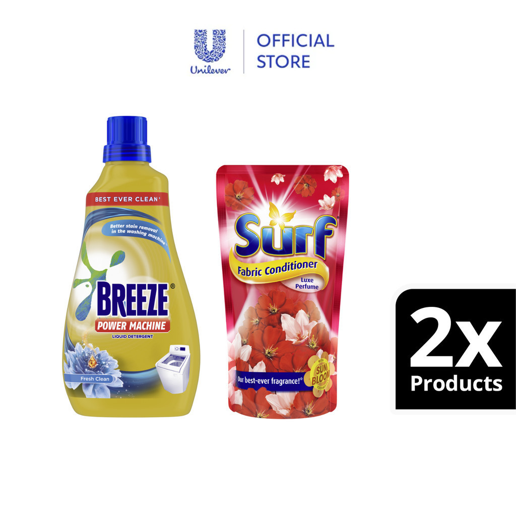 Breeze Liquid Detergent Power Machine Fresh Clean 1KG, Breeze Liquid ...