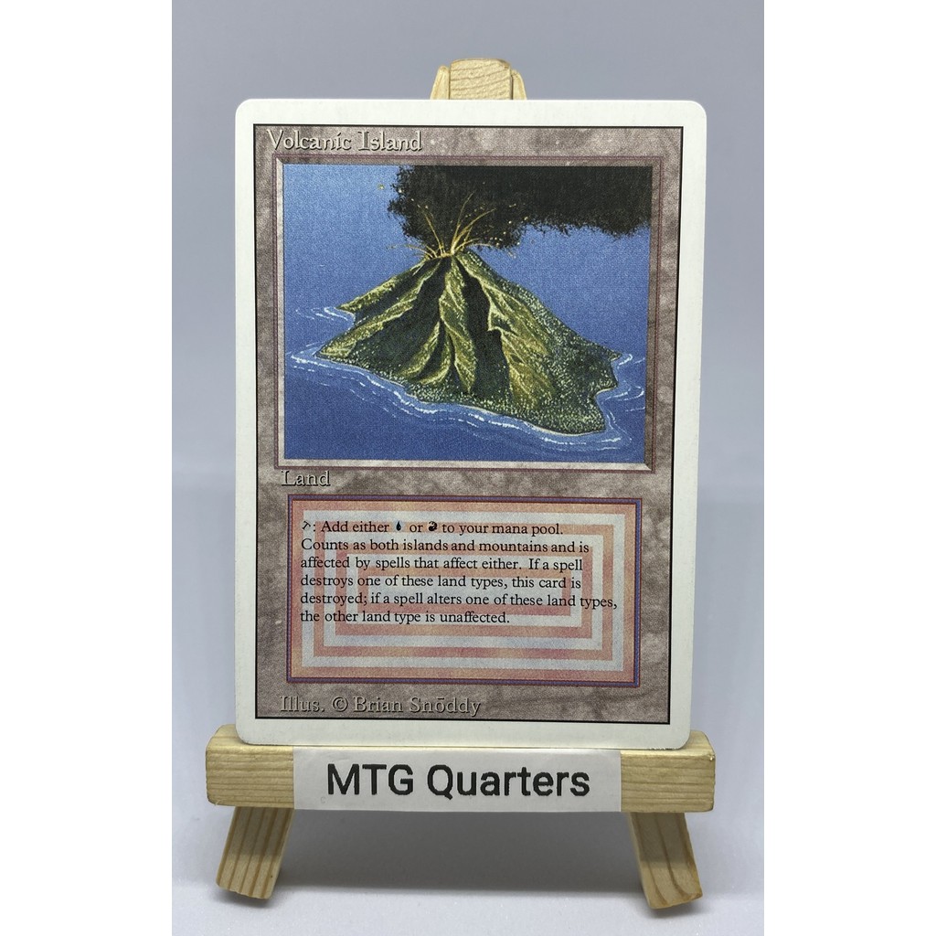 MTG Proxy Card - Volcanic Island | Revised Edition (3ED) | Shopee ...