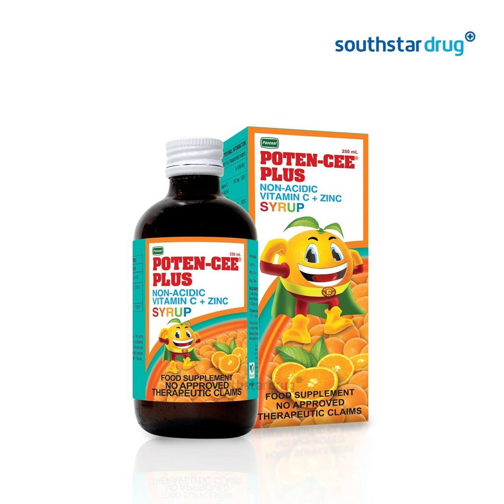Potencee Plus Zinc Syrup 250ml | Shopee Philippines
